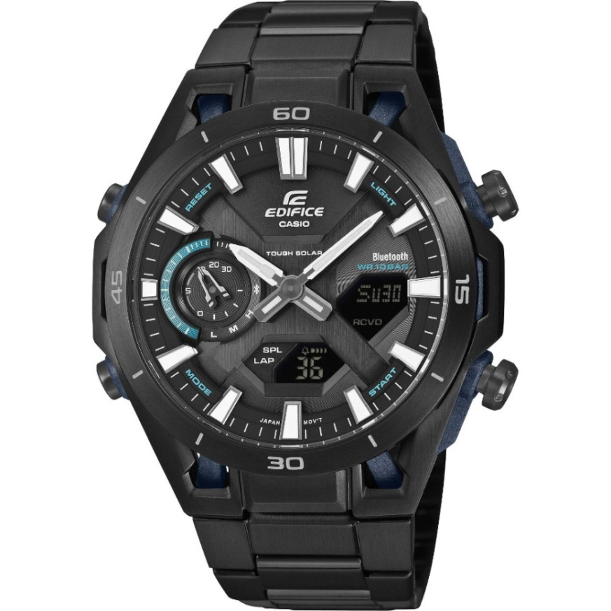 Часовник Casio ECB-2300DC-1AEF – Черен Edifice Bluetooth със соларен ...